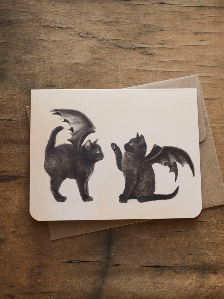 Greetings Cards, ST202 – Black Moth